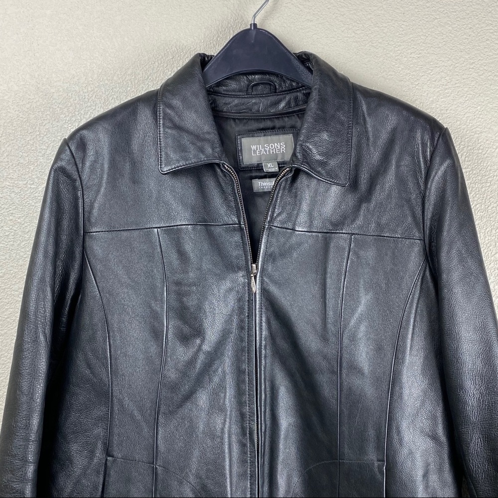 Wilsons Thinsulate Insulated Leather Jacket Xl - Gem
